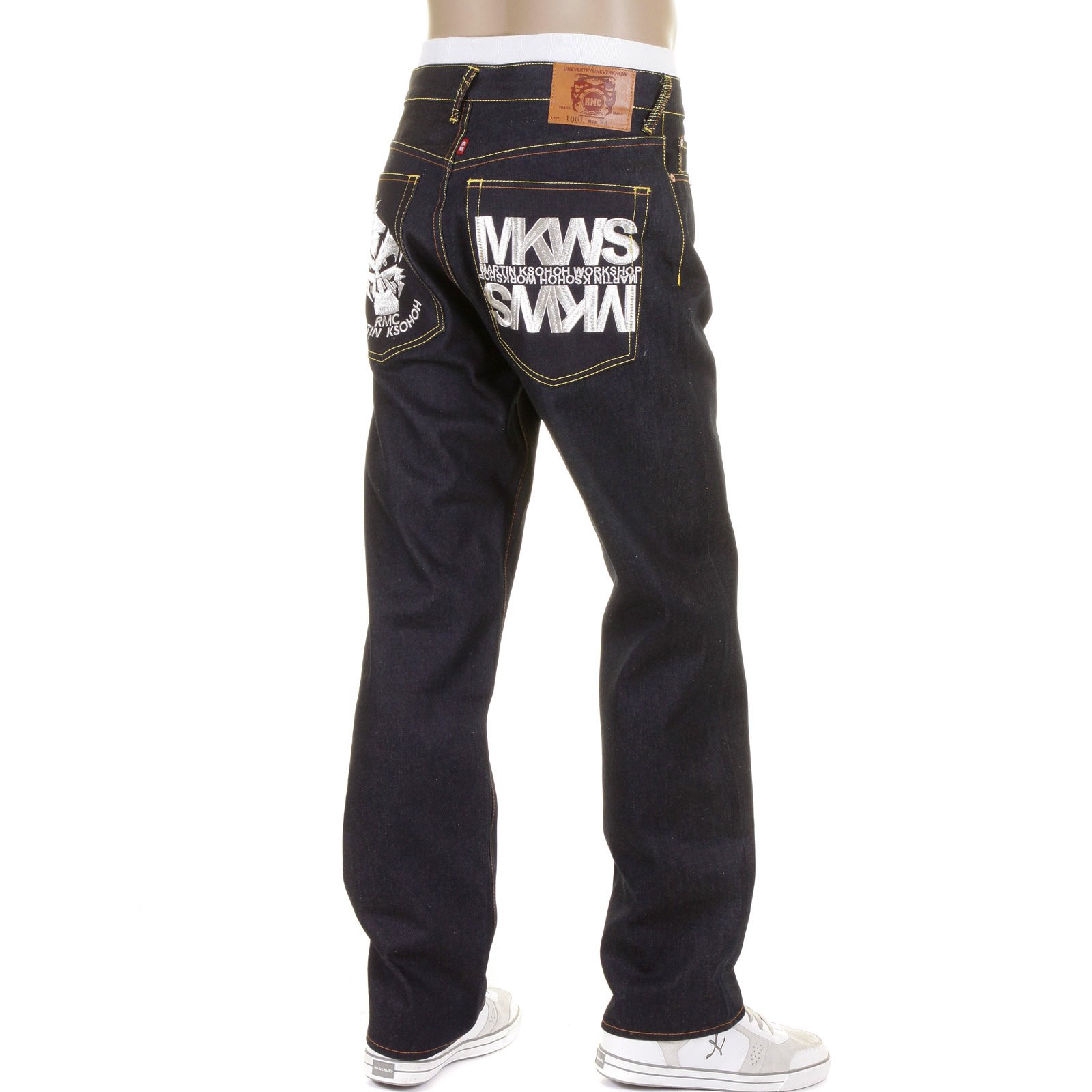 RMC MARTIN KSOHOH 1001 SILVER EMPIRE CYBER MONKEY DARK INDIGO RAW ...