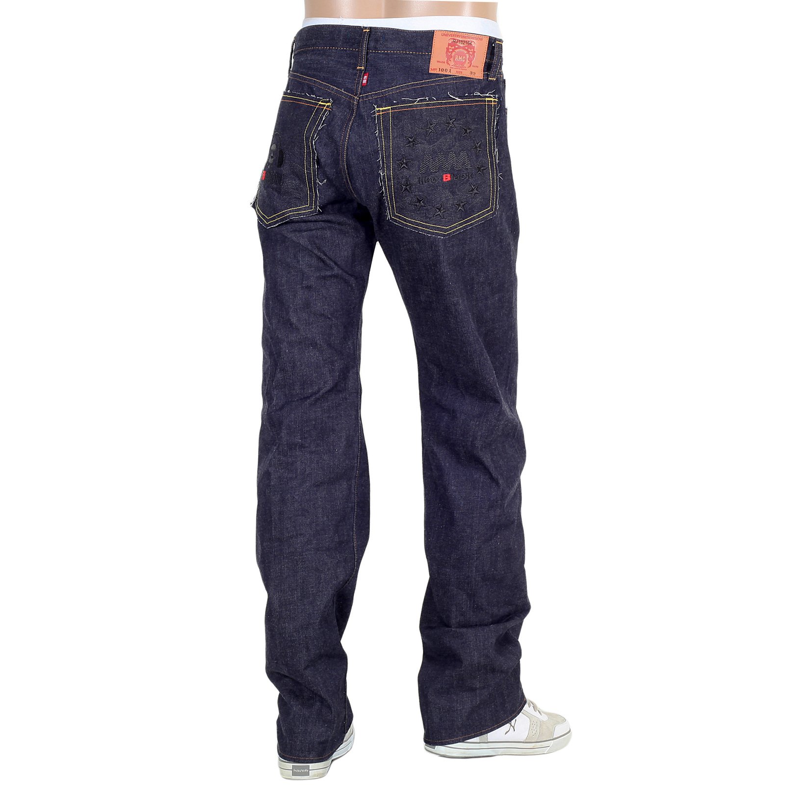 RMC MARTIN KSOHOH 4A FM UNION SLIM CUT INDIGO 1001 RAW SELVEDGE MENS ...